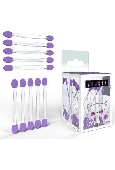 Mujgan Far Fırçası 10 Adet Mor
