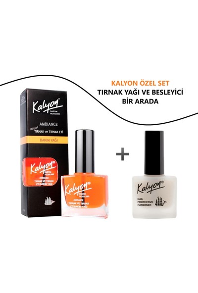 Kalyon Tırnak Yağı ve Besleyici Özel Bakım Seti