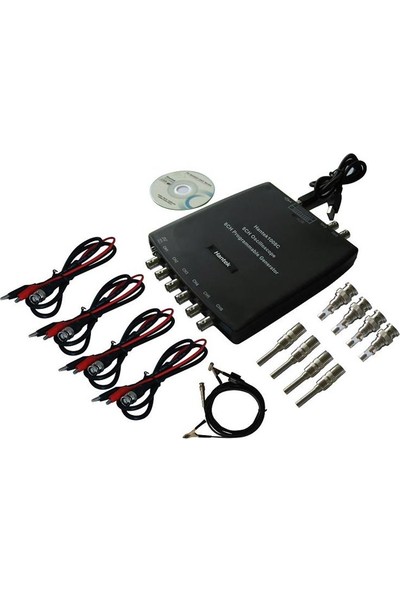 Hantek 1008C 8-Kanal 2.4msa/s 12BITS 1mω De Neu USB Osiloskop Hantek 1008C 8-Kanal 2.4msa/s 12BITS 1mω De Neu USB Osiloskop