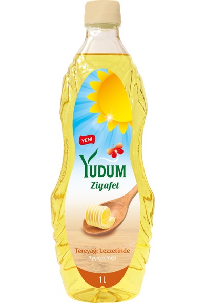 Yudum Ziyafet Ayçiçek Yağı 1 LT