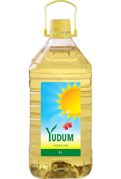 Yudum Ayçiçek Yağı 4 LT