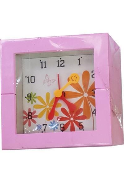 ÖZGÜN Masaüstü Dekoratif Saat Pembe ÖZGÜN Masaüstü Dekoratif Saat Pembe