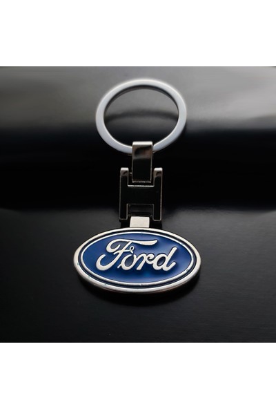 C9 Ford Araca Özel Metal Logo Anahtarlık