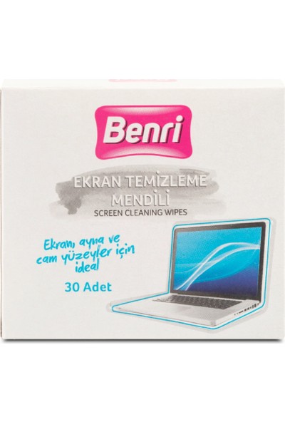 Benri Ekran Temizleme Mendili