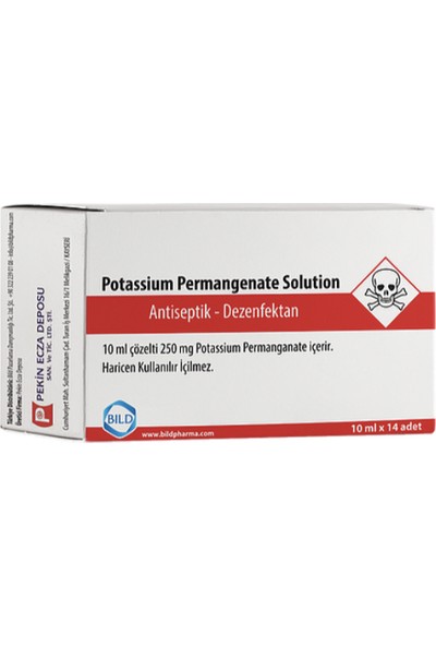Bild Pharma Potasyum Permanganat Solüsyon - Permasol Bild Pharma Potasyum Permanganat Solüsyon - Permasol