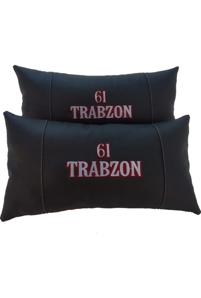 Baye Collection 2'li Trabzon 61 Siyah Oto Araç Koltuk Yastığı Set Baye Collection 2'li Trabzon 61 Siyah Oto Araç Koltuk Yastığı Set