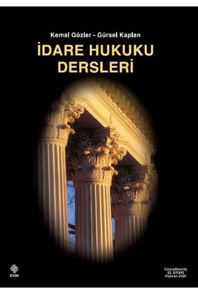 Ekin Yayınevi Idare Hukuku Dersleri