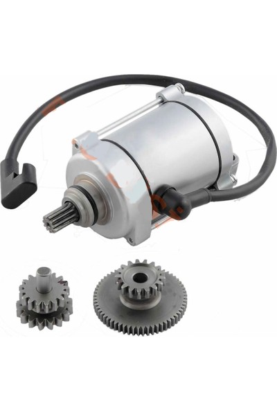 Motospartan Marş Motoru Cg 200 [Marş Dişlileri Ile Birlikte]