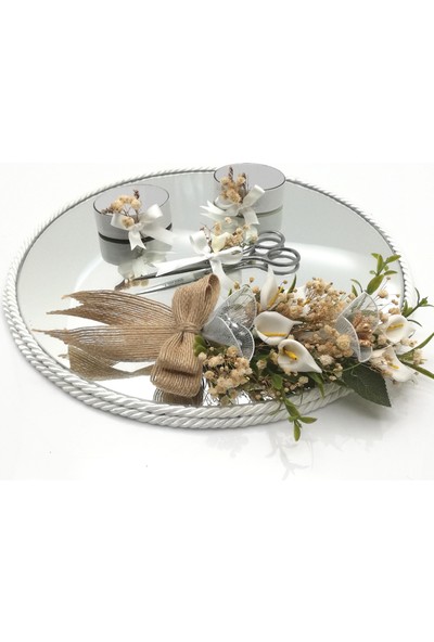 Lora Davet Söz, Nişan, Yüzük Tepsisi Oval Lora Davet Söz, Nişan, Yüzük Tepsisi Oval