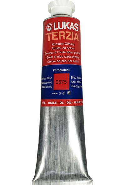 Lukas Terzia Phthalo Mavi 75 ml Yağlı Boya LT75 0575