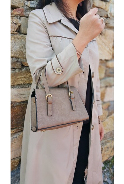 Bambu Bags Kadın Nubuk Mıknatıs Kapama El Omuz Çanta Bambu Bags Kadın Nubuk Mıknatıs Kapama El Omuz Çanta