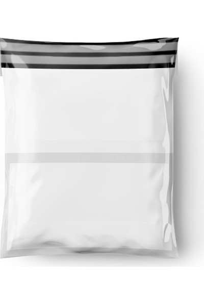 Eldora Gri Baskısız Cepli Kargo Poşeti 100'lü