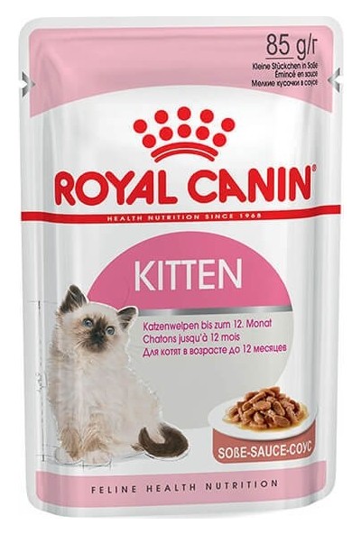 Royal Canin Kitten Gravy Pouch Yavru Kedi Maması 85 gr x 12 Adet Royal Canin Kitten Gravy Pouch Yavru Kedi Maması 85 gr x 12 Adet