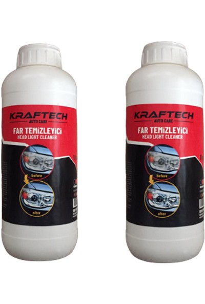 Kraftech Yeni Nesil Buharlı Araba Far Temizleme Sıvısı