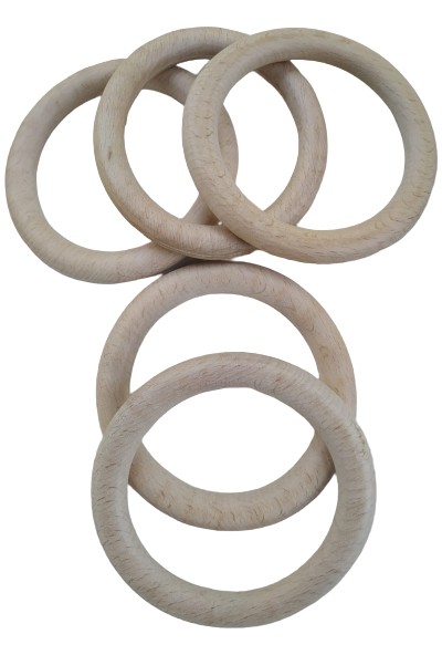 Selin 100 Adet 40 mm Diş Kaşıyıcı Doğal Ahşap Halka Selin 100 Adet 40 mm Diş Kaşıyıcı Doğal Ahşap Halka