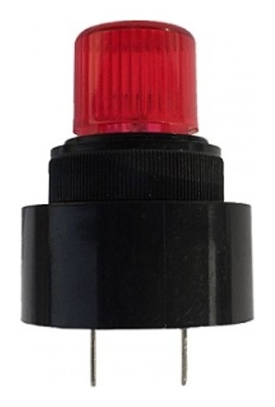 Mesan 1211 LED Işıklı Buzzer 90 Db 220V Ac Dc