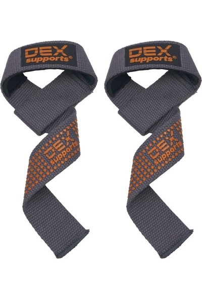 Dex Supports Lifting Strap Gri Turuncu Dex Supports Lifting Strap Gri Turuncu