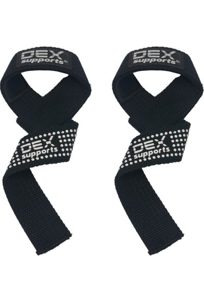 Dex Supports Lifting Strap Siyah Beyaz Dex Supports Lifting Strap Siyah Beyaz