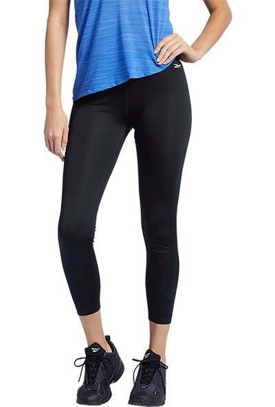 Reebok FQ0387 Workout Ready Comm Siyah Kadın Spor Tayt