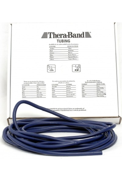 Thera-Band Professional Resistance Tubing Direnç Lastiği Mavi Thera-Band Professional Resistance Tubing Direnç Lastiği Mavi