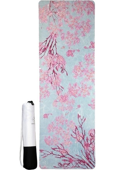 Seeka Yoga Mikrofiber Yüzeyli Doğal Kauçuk Yoga Matı Floral Seeka Yoga Mikrofiber Yüzeyli Doğal Kauçuk Yoga Matı Floral