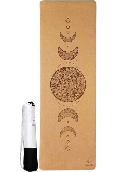 Seeka Yoga Mantar Yüzeyli Doğal Kauçuk Yoga Matı Moon Seeka Yoga Mantar Yüzeyli Doğal Kauçuk Yoga Matı Moon