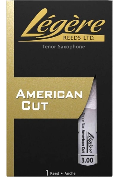 Legere Tenor Saksofon Kamışı American Cut No.3.25 Synthetic