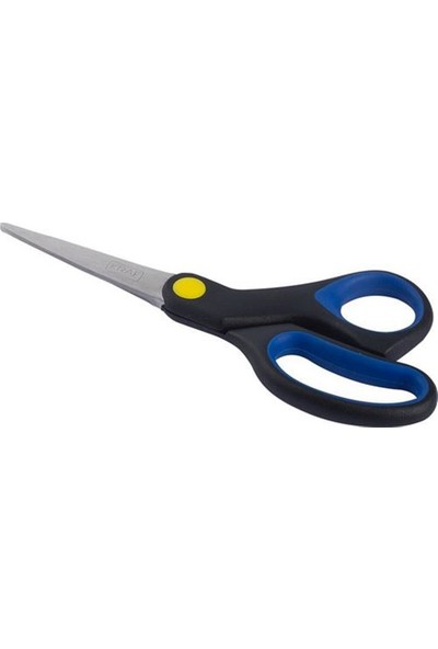 Kraf 715G Kauçuk Saplı Makas 19 cm