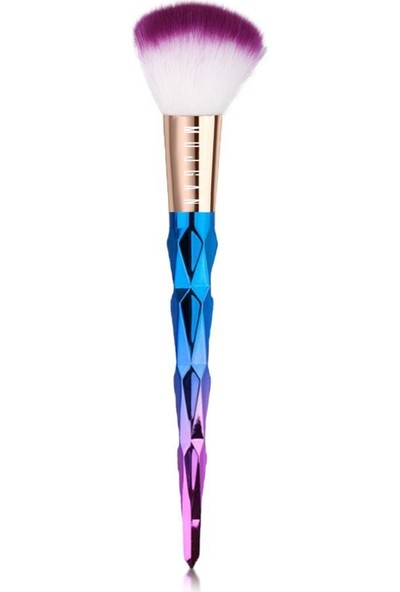 Mujgan Professional Allık Fırçası - Mavi Parlak Sap