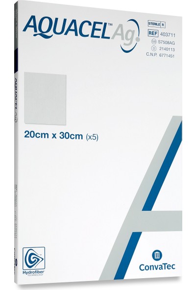 Convatec Aquacel Ag Yara Örtüsü 20*30 cm