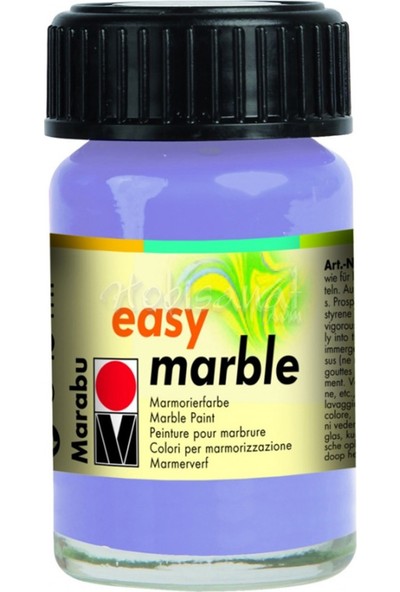 Marabu 007 Easy Marble Lavander Ebru Boyası 15 ml