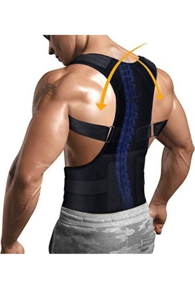 Ankaflex Kambur Önleyici Postureks Manyetik Dik Durus Korsesi Ayarlanabilir Yeni Nesil Dik Durma Ankaflex Kambur Önleyici Postureks Manyetik Dik Durus Korsesi Ayarlanabilir Yeni Nesil Dik Durma