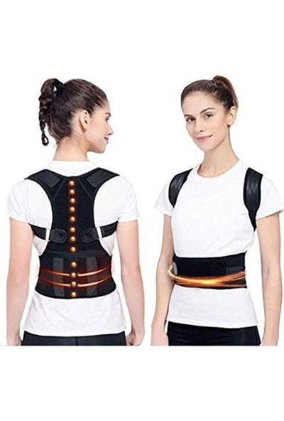 Ankaflex Kambur Önleyici Postureks Manyetik Dik Durus Korsesi Ayarlanabilir Yeni Nesil Dik Durma Ankaflex Kambur Önleyici Postureks Manyetik Dik Durus Korsesi Ayarlanabilir Yeni Nesil Dik Durma