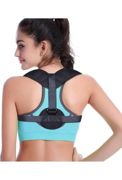 Ankaflex Unisex Siyah Sporcu Dik Durus Korsesi Ankaflex Unisex Siyah Sporcu Dik Durus Korsesi