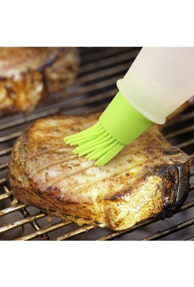 Rimmi Hazneli Silikon Yağ Sos ve Yumurta Fırçası Rimmi Hazneli Silikon Yağ Sos ve Yumurta Fırçası
