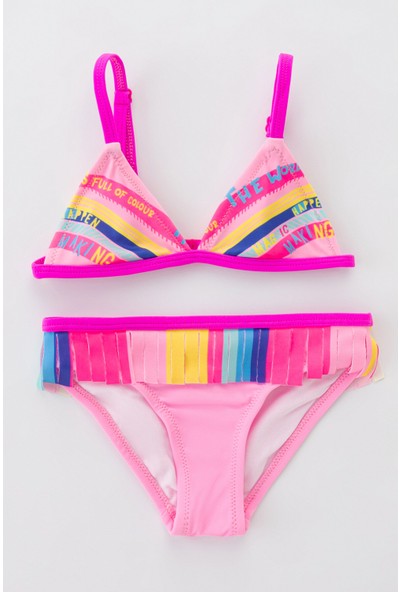 Penti Çok Renkli Crazy Rainbow Triangle Bikini Takımı Penti Çok Renkli Crazy Rainbow Triangle Bikini Takımı