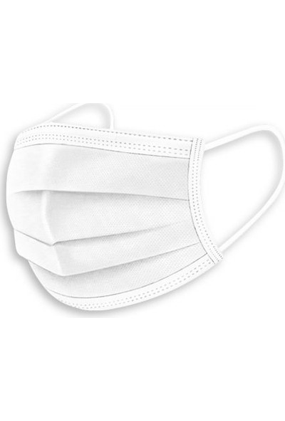 Protectmed Meltblown Filtreli 3 Katlı Telli Cerrahi Maske Beyaz 50 Adet Protectmed Meltblown Filtreli 3 Katlı Telli Cerrahi Maske Beyaz 50 Adet