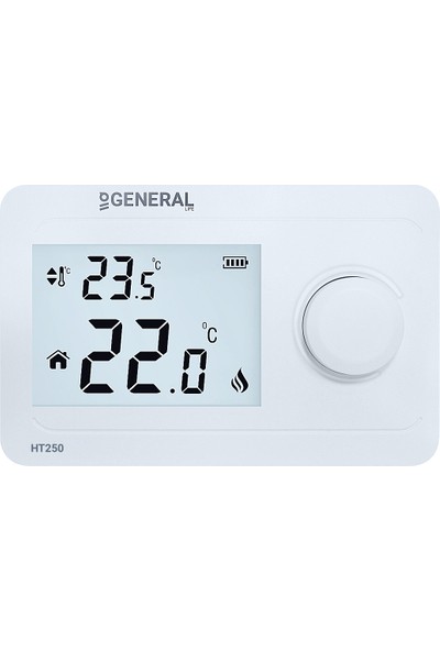 General Ht 250 Kablolu Oda Termostatı General Ht 250 Kablolu Oda Termostatı