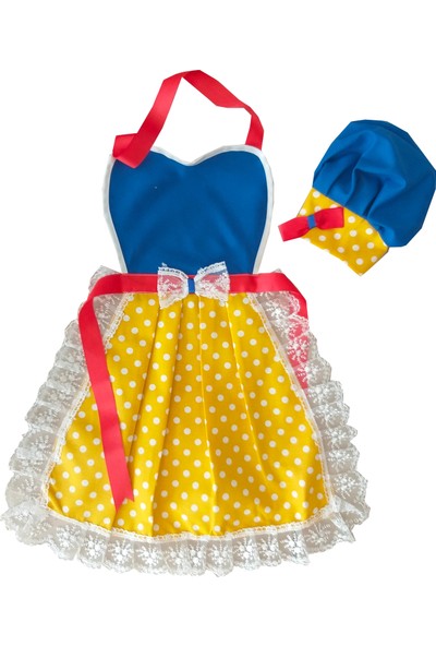 Çocuk Mutfak Aşçı Önlüğü ve Şapkası