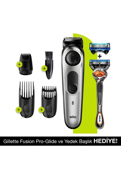 Braun Bt 5265 Saç Sakal Şekillendirici + Gillette