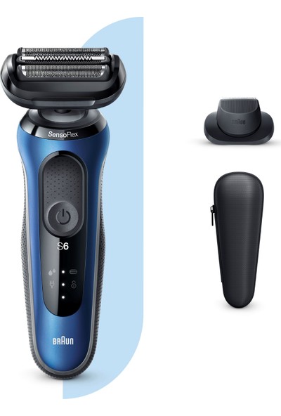 Braun Seri 6 B1200s Kablosuz Tıraş Makinası,SensoFlex,EasyClick Islak&Kuru Braun Seri 6 B1200s Kablosuz Tıraş Makinası,SensoFlex,EasyClick Islak&Kuru