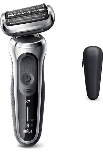 Braun Seri 7 S1000s Kablosuz Tıraş Makinası - AutoSence - 360° Flex - EasyClick - Islak & Kuru Braun Seri 7 S1000s Kablosuz Tıraş Makinası - AutoSence - 360° Flex - EasyClick - Islak & Kuru