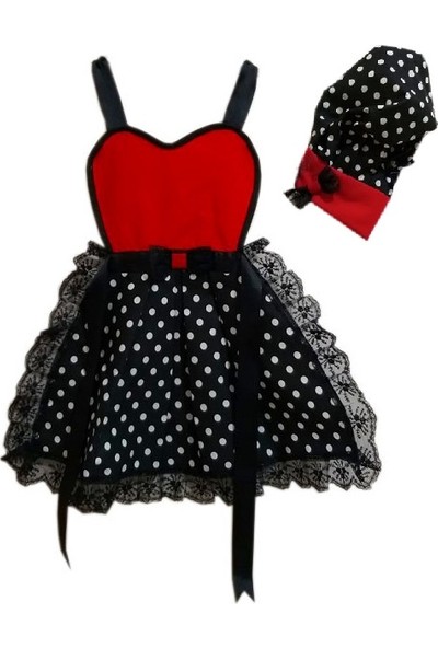 Çocuk Mutfak Aşçı Önlüğü ve Şapkası