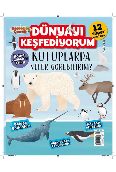 Keşfeden Çocuk Dünyayı Keşfediyorum Kutupta Neler Görebilirim?