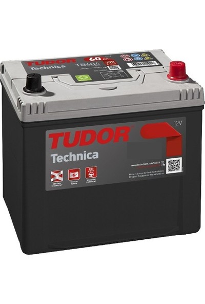 Tudor TB504 Aku 12V 50 Ah (200X173X222) D20 Yuksek Duz Kutup