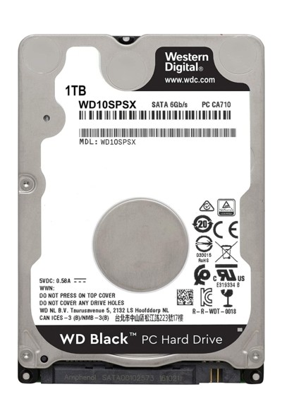 Wd Black 2.5 1tb 64MB 7200RPM WD10SPSX Wd Black 2.5 1tb 64MB 7200RPM WD10SPSX
