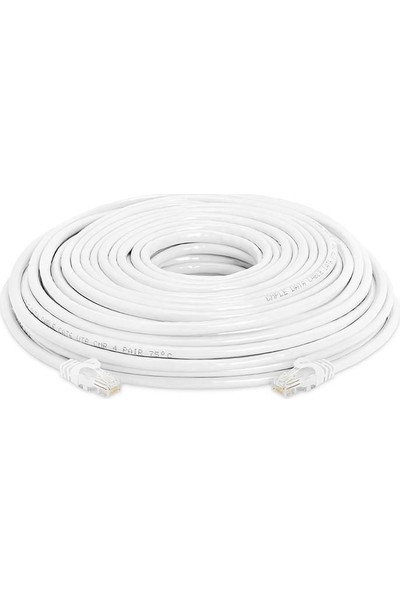 Cat6 Ethernet Internet Lan Network Patch Kablo - Fabrikasyon 40 Metre Cat6 Ethernet Internet Lan Network Patch Kablo - Fabrikasyon 40 Metre
