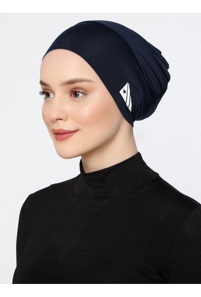 Spor Havuz Bonesi - Lacivert - Ecardin