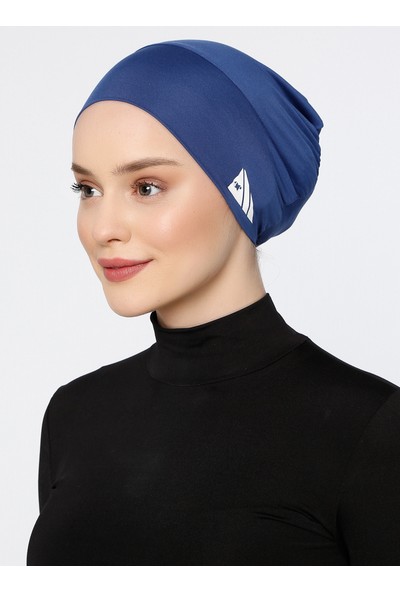 Spor Havuz Bonesi - Mavi - Ecardin