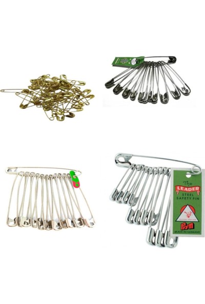 Hagiki (1 Set) Çengelli Iğne Seti 4 Boy Çatal Iğne Seti (1 Set)